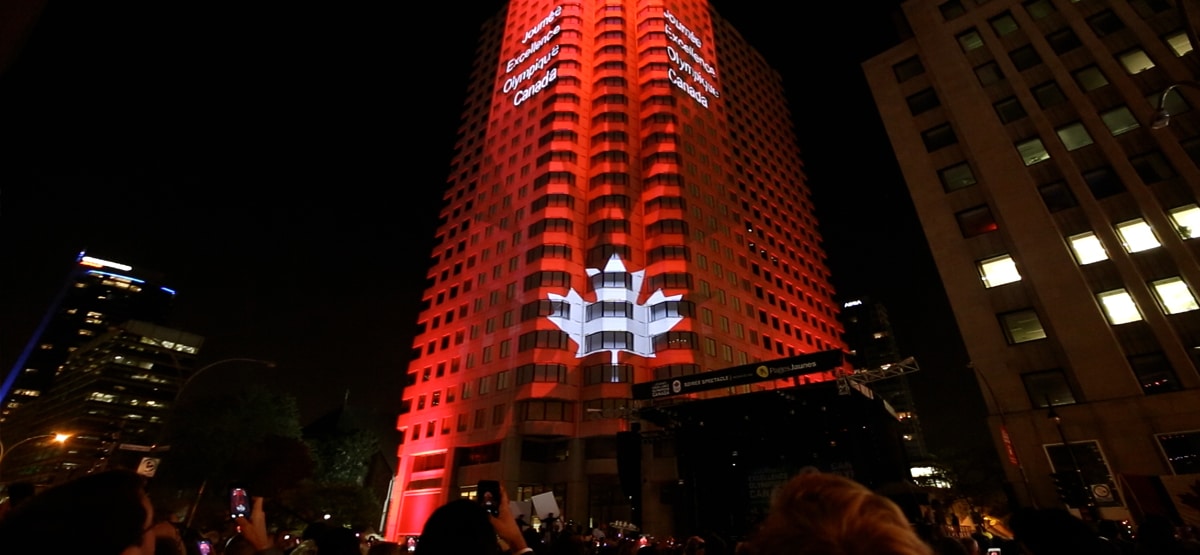 Olympic Excellence Day - Projection Mapping